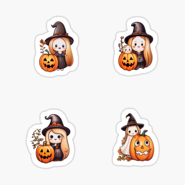 "Mini-Witches Sticker Pack" Sticker for Sale by ryansplan | Redbubble