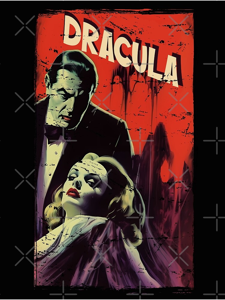 "Dracula retro poster" Poster for Sale by RetroPandora | Redbubble
