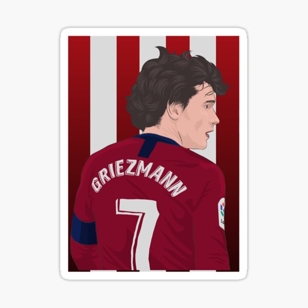 "Antoine Griezmann - Atletico Madrid" Sticker for Sale by nash-mcclure ...