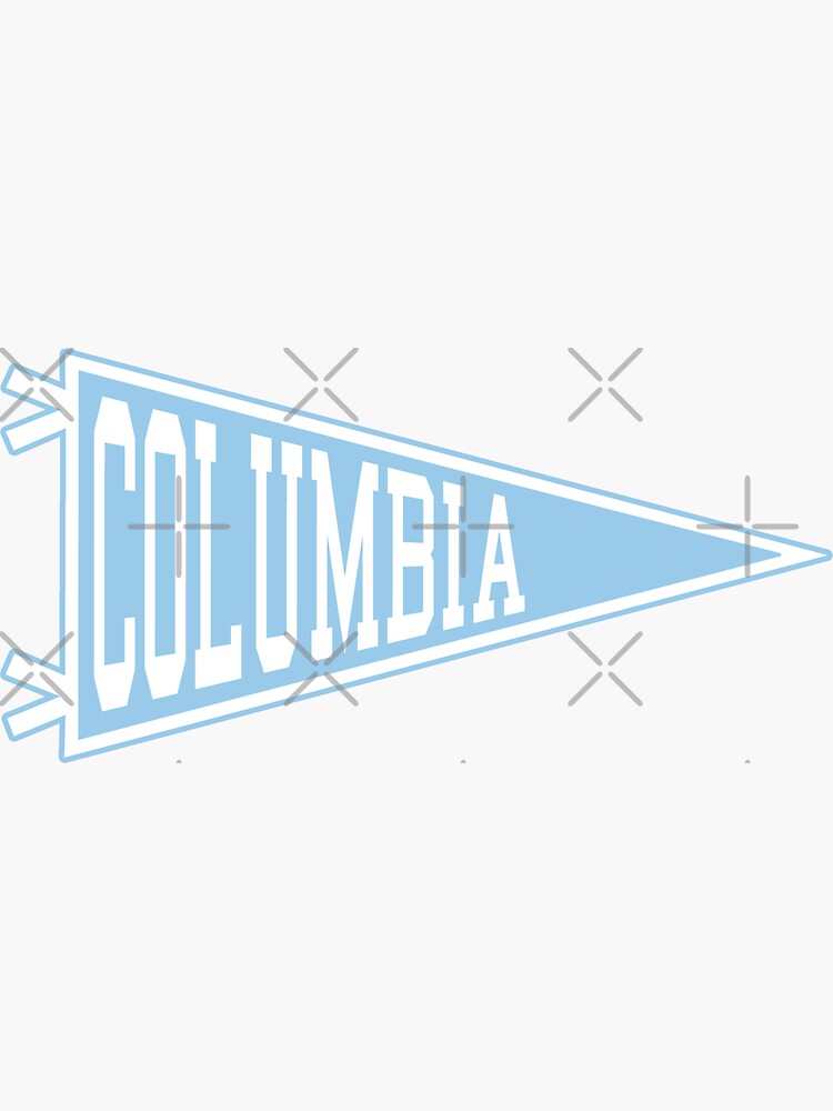"Columbia Pendant" Sticker for Sale by stuch | Redbubble