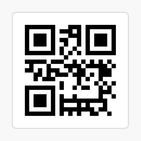 "aesthetic - QR Code" Sticker for Sale by UsernameIsInUse | Redbubble