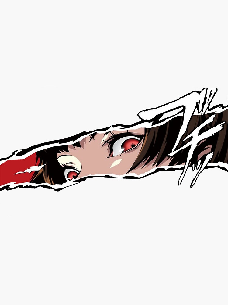 "Persona 5 - Critical Hit Makoto" Sticker for Sale by DaimyoDesigns ...