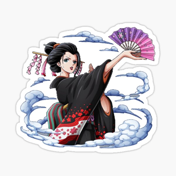 "nico robin" Sticker for Sale by BeCoolBaby | Redbubble