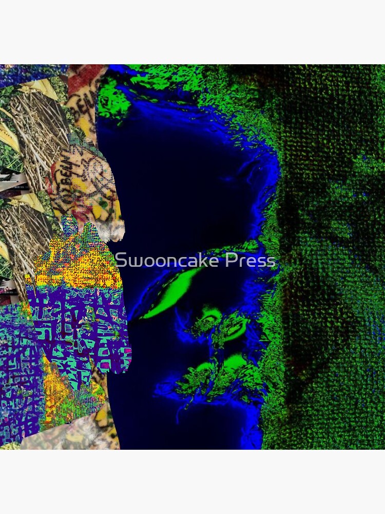 "Abstract Collage" Sticker for Sale by Misti Rainwater-Lites | Redbubble