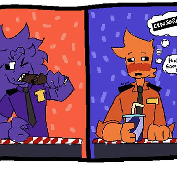 "Sharp Teeth" Sticker for Sale by EtherScoop | Redbubble