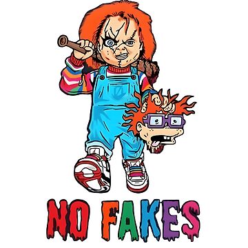 "No Fakes Chucky, Gift for Chucky Lovers, Chucky movie fans, Horror ...