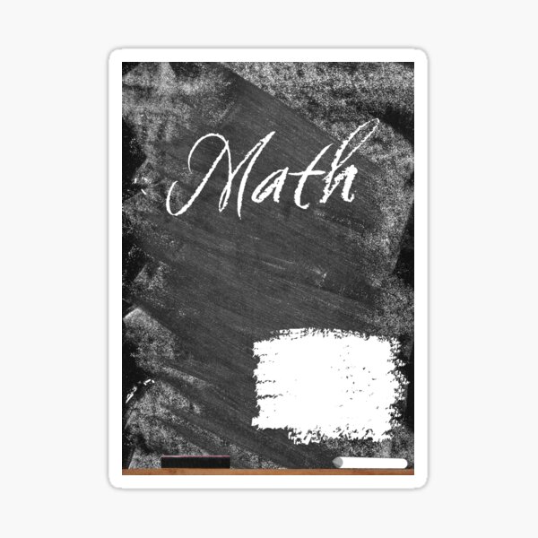 "Math School Subject Labels" Sticker for Sale by caileag | Redbubble