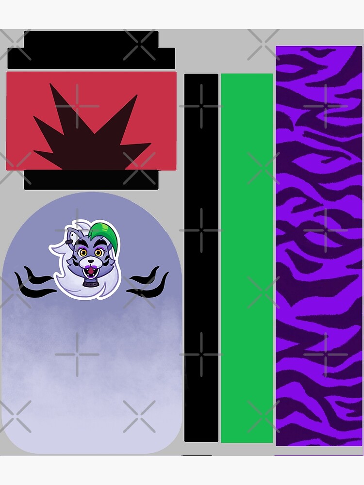 Roxanne Wolf Fazbear FNAF Five Nights at Freddy's Backpack sold by ...