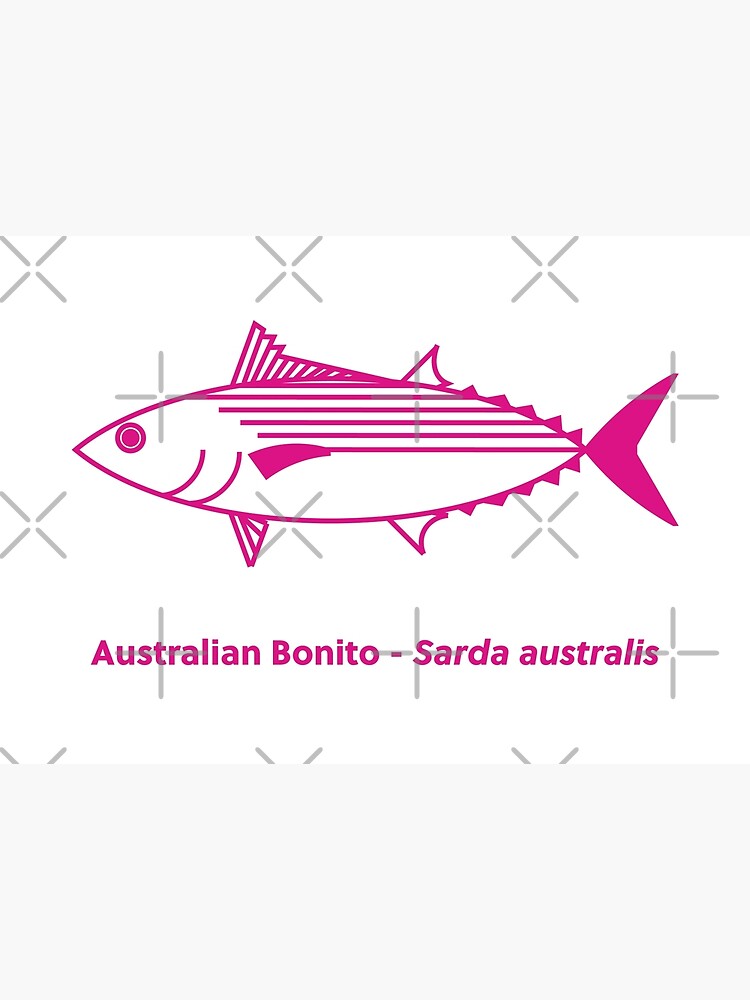 "Cute Bonito Fish in Barbie Pink" Art Print for Sale by fruttidimare ...