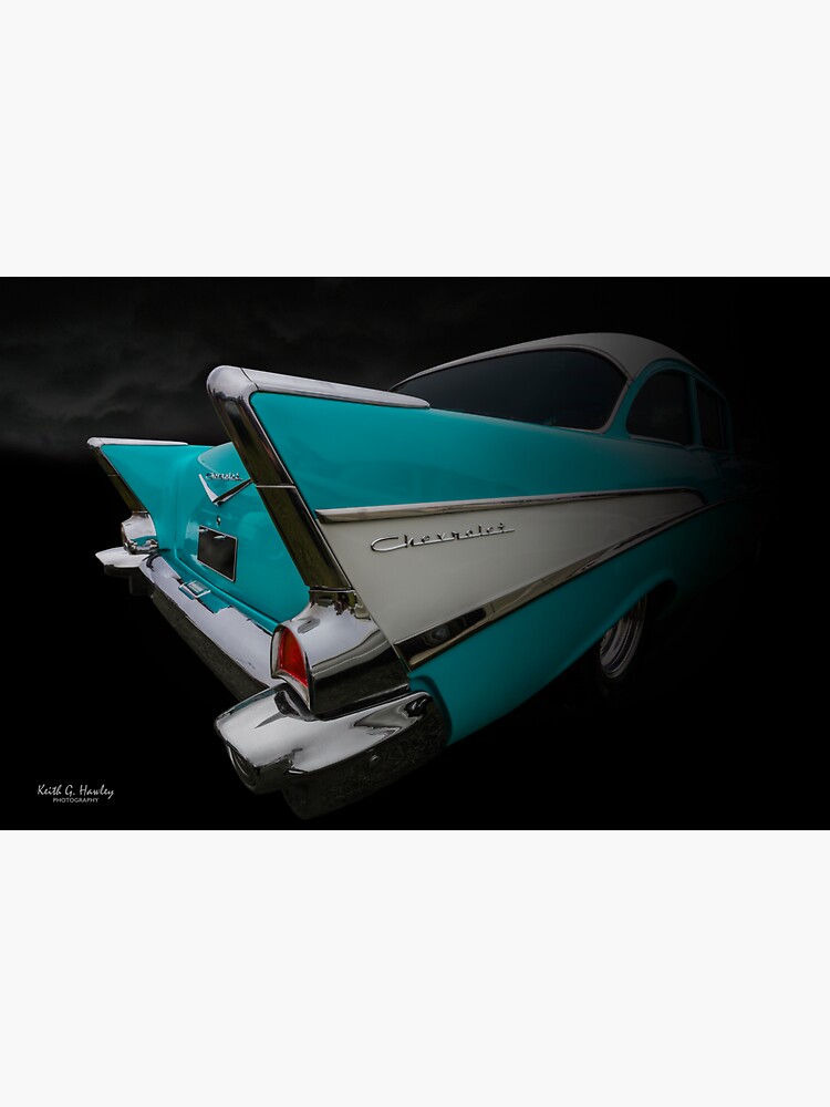 "57 Fins" Sticker by cars | Redbubble