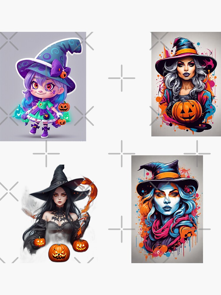 "Scary Sticker pack Halloween # 5" Sticker for Sale by Justmyideas ...
