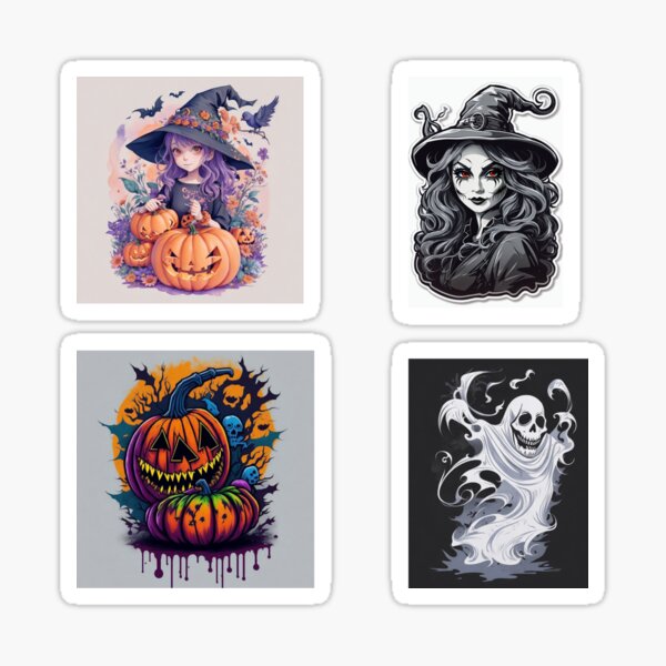 "Scary Sticker pack Halloween # 8" Sticker for Sale by Justmyideas ...
