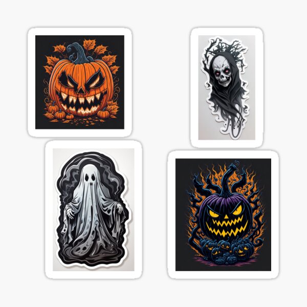 "Scary Sticker pack Halloween # 10" Sticker for Sale by Justmyideas ...