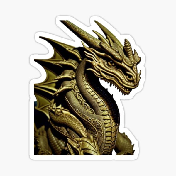 "Dragon, army green dragon" Sticker for Sale by Ashleyjm12 | Redbubble