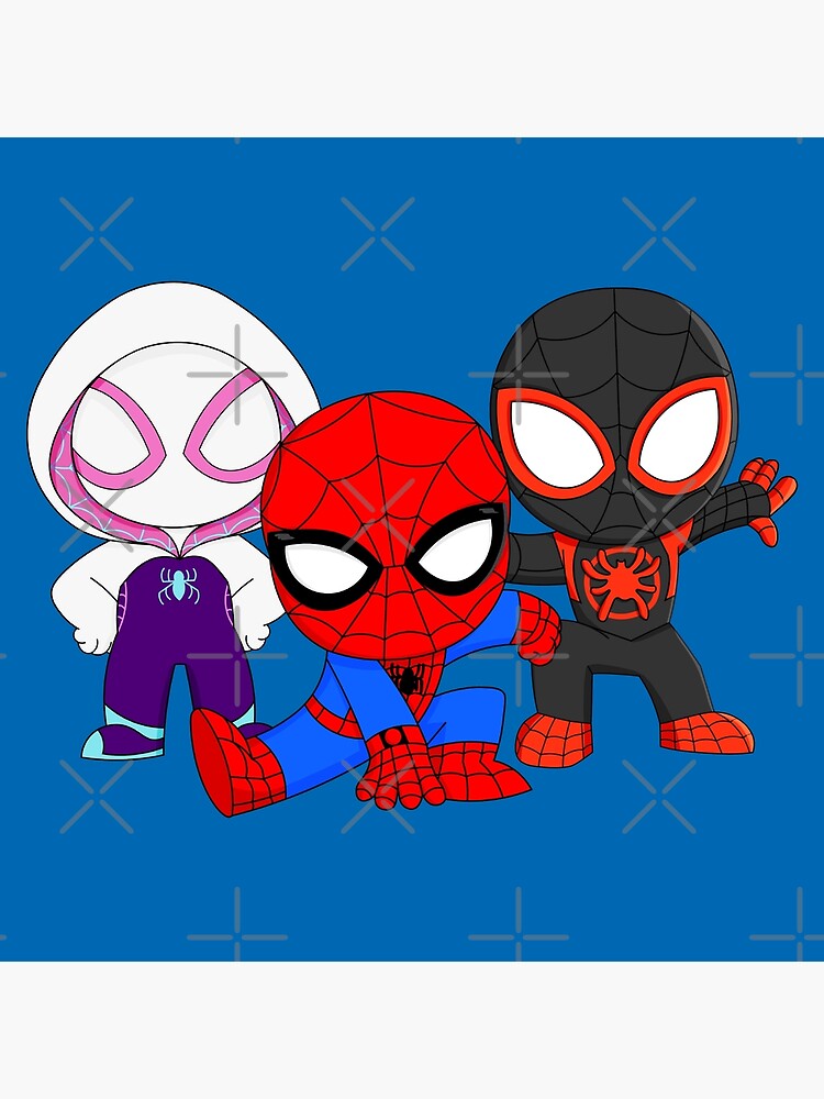 "Cute spiders friends, spider ghost girl, cute baby spidey black ...