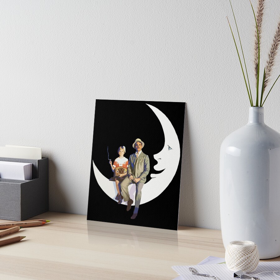 "Paper Moon " Poster for Sale by ShannBrown | Redbubble