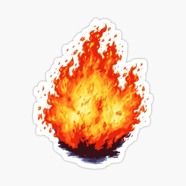 "flying fire spell, pixel, flame, sideways. game asset sprite, fireball ...