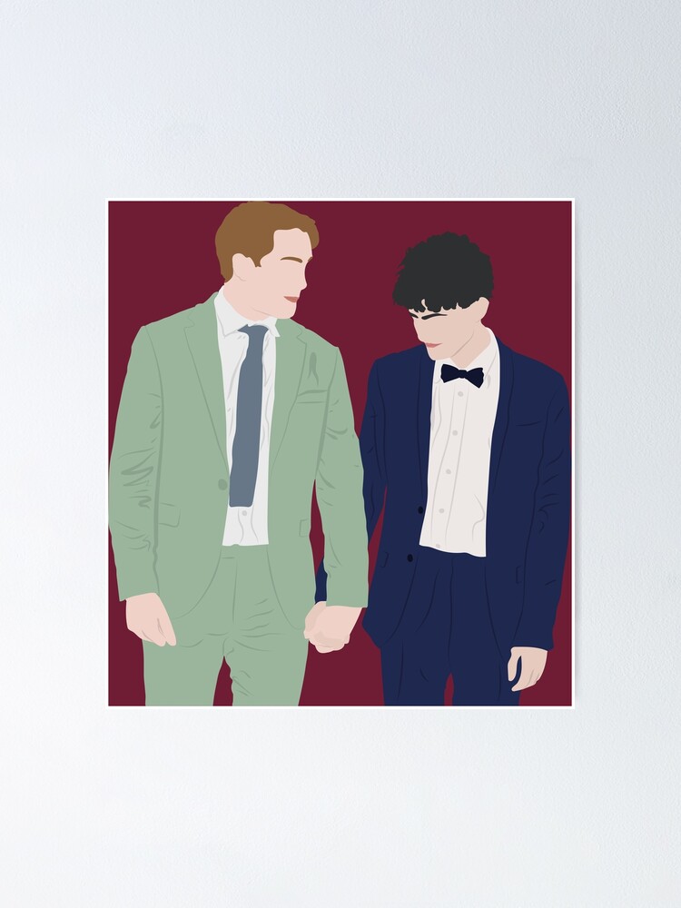 Nick and Charlie at the prom | Heartstopper Poster sold by Julia Hanke ...