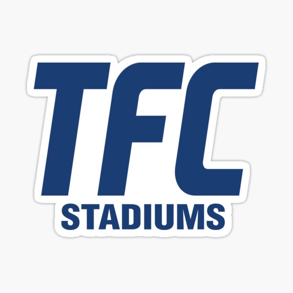 "TFC Stadiums Logo" Sticker for Sale by tfcstadium | Redbubble