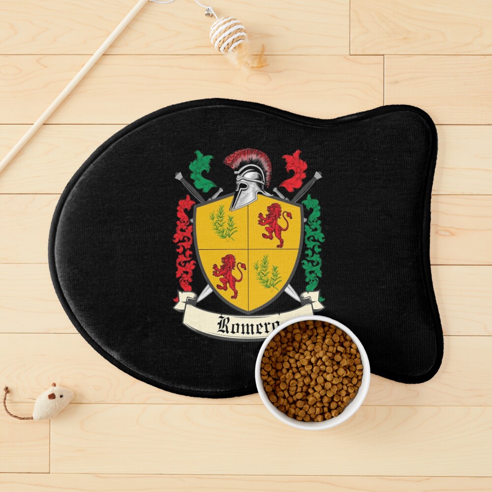 Pegatina con la obra «Escudo Heráldico del Apellido Romero» de ...