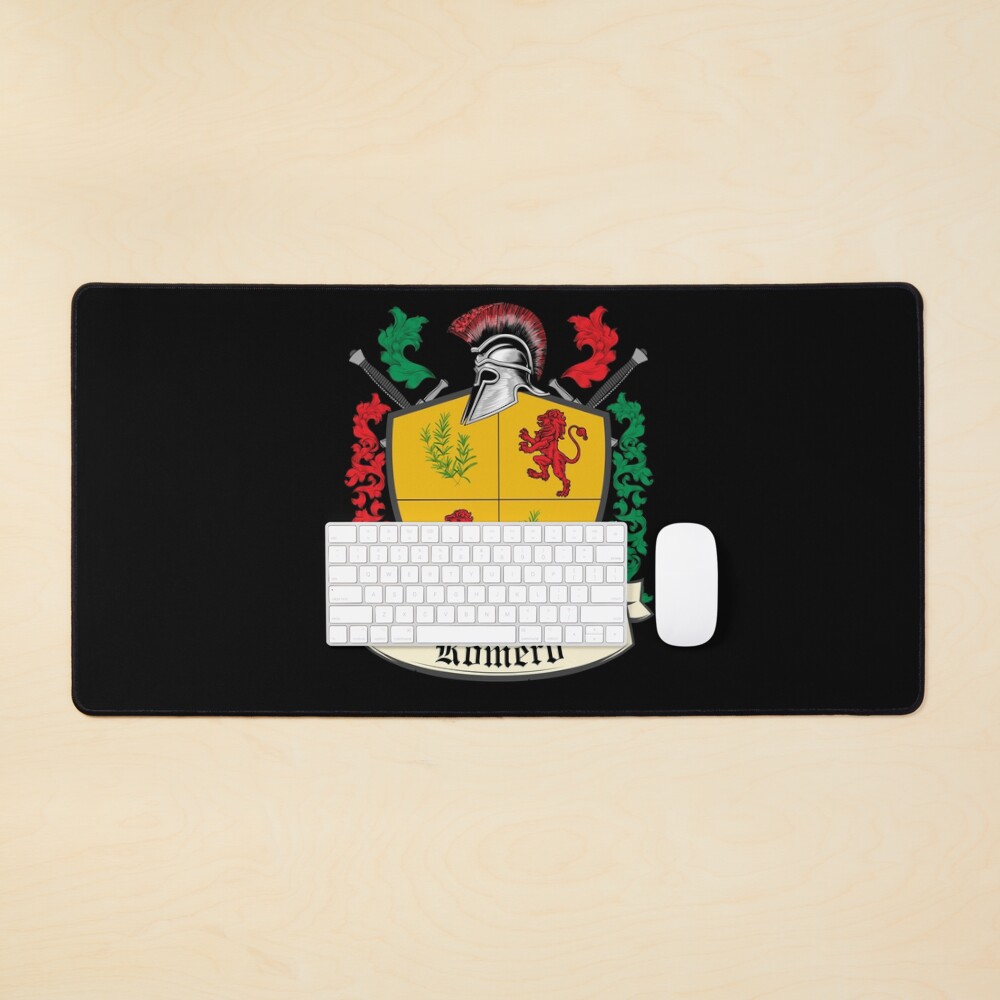 Pegatina con la obra «Escudo Heráldico del Apellido Romero» de ...