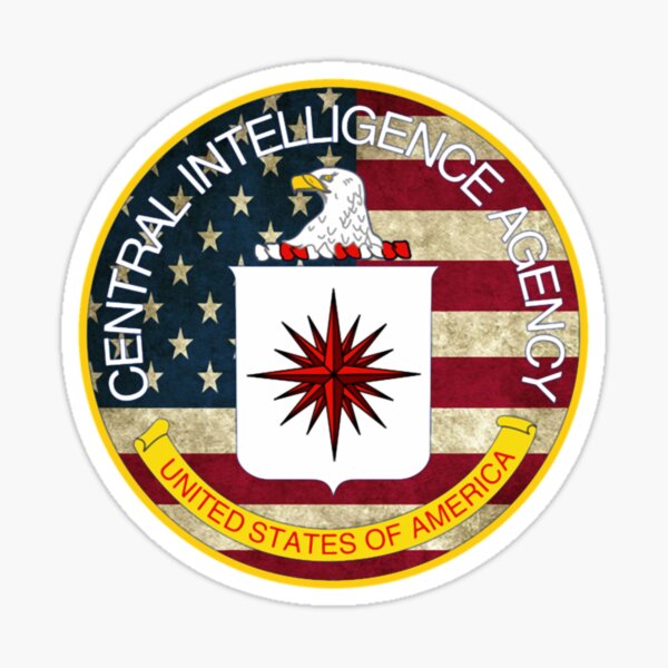 "Central Intelligence AgencyCIA " Sticker for Sale by HernandezCallie ...
