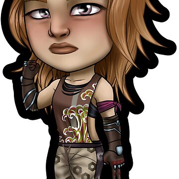 "Yui Kimura Chibi" Sticker by DbD-addict | Redbubble