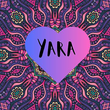 "Yarah" Sticker for Sale by DrawingsbyAgnes | Redbubble