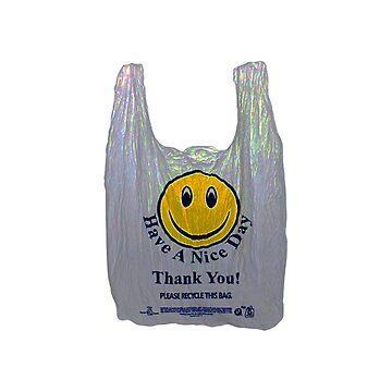 "Have a Nice Day, Thank You Plastic Bag" Sticker for Sale by Golgatha ...
