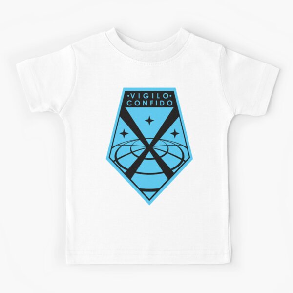 "Vigilo Confido XCOM Logo" Kids T-Shirt for Sale by LucieSte | Redbubble