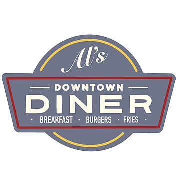 "AL’S DINER FROM 11/22/63 BY STEPHEN KING" Sticker for Sale by ...