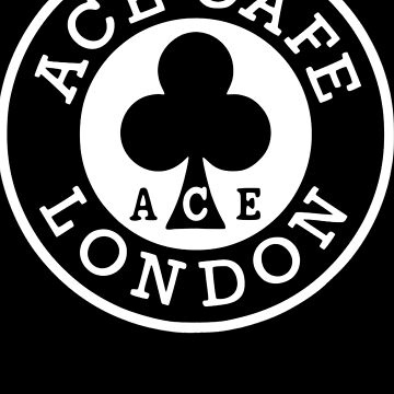 "ace cafe london logo " Sticker for Sale by LucieSte | Redbubble