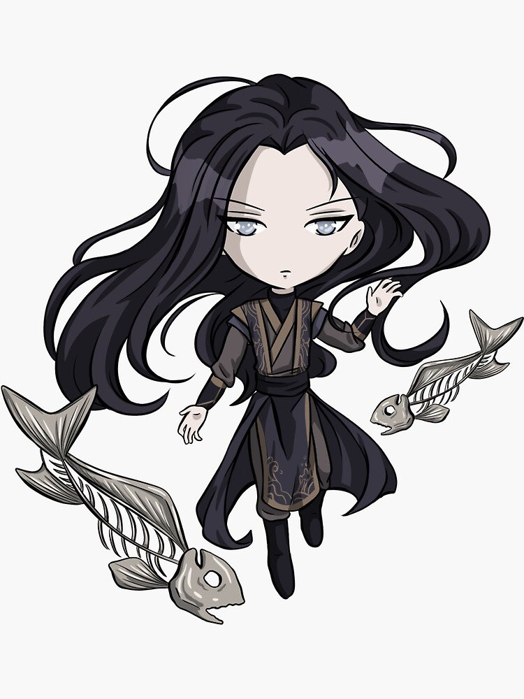 Pegatina for Sale con la obra «Bendición oficial del cielo chibi - He ...