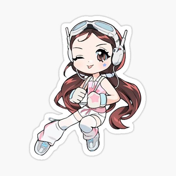 "New Jeans Danielle Chibi" Sticker by 2Kiddo | Redbubble