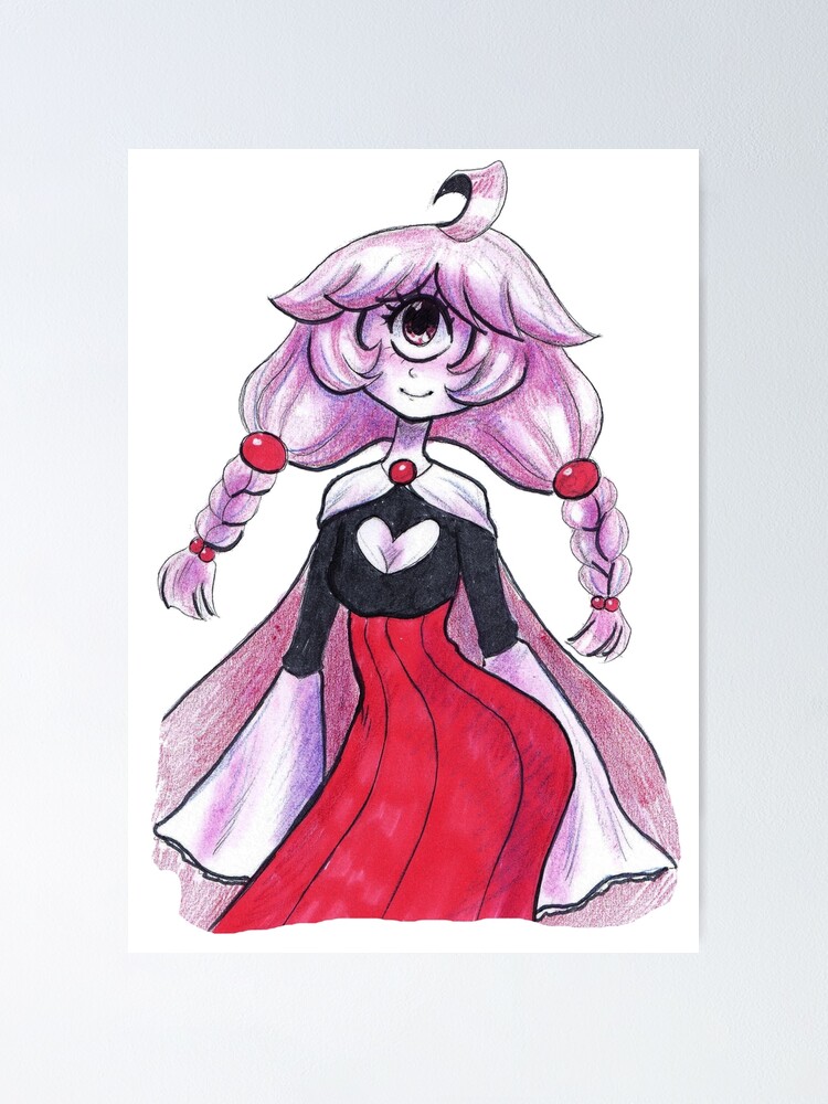 "Cute Cyclops Girl" Poster by SaradaBoru | Redbubble