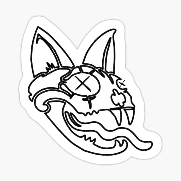 "Lovejoy Logo Anvil Cat" Sticker for Sale by Samster826 | Redbubble