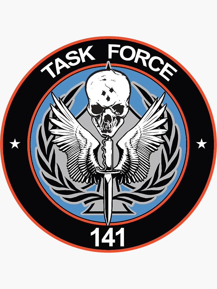 "TF141" Sticker for Sale by Yatesydesign | Redbubble