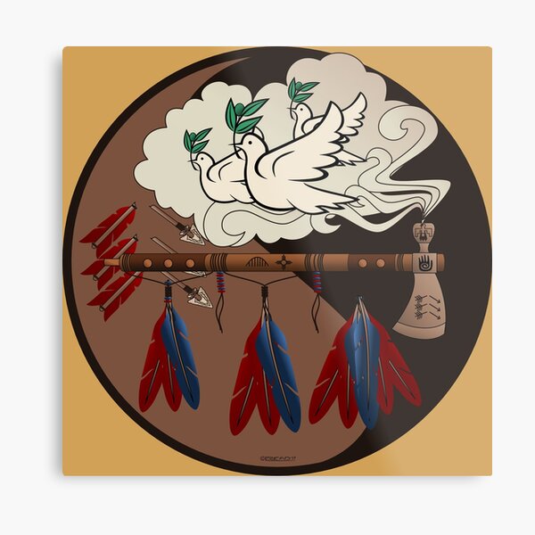 Peace Pipe Wall Art | Redbubble
