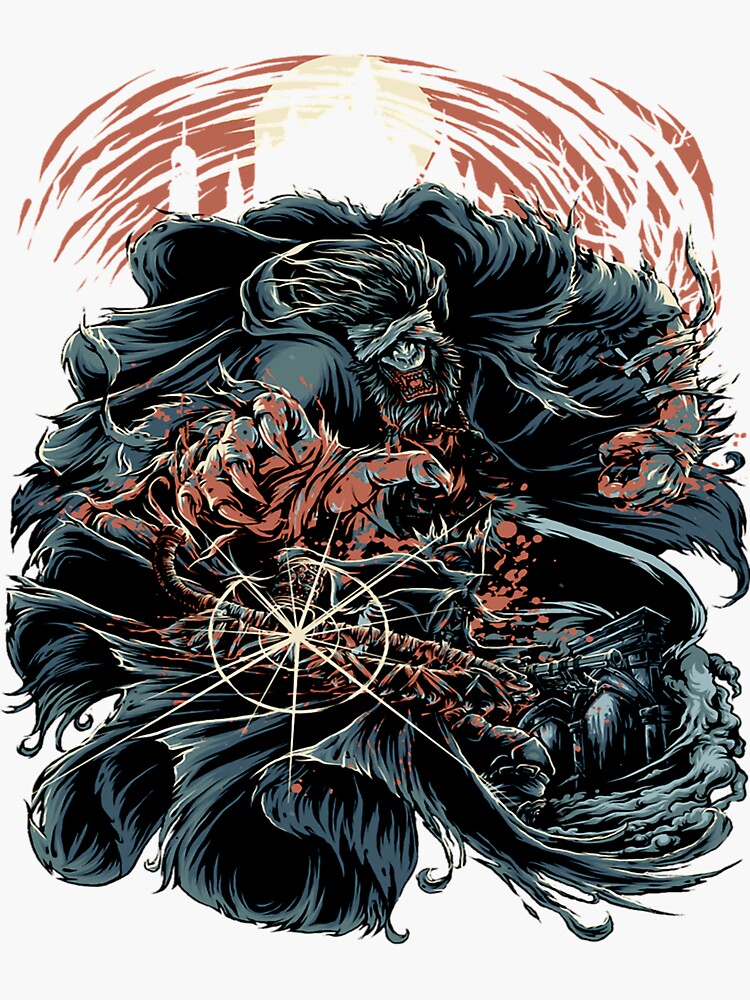 "Werewolf Hunter " Sticker for Sale by RomeoGagne | Redbubble