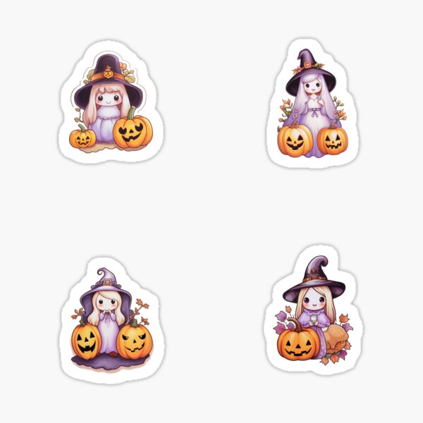 "Mini-Witches Sticker Pack" Sticker for Sale by ryansplan | Redbubble