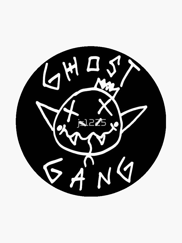 "Ghost Gang Sticker" Sticker for Sale by js1225 | Redbubble