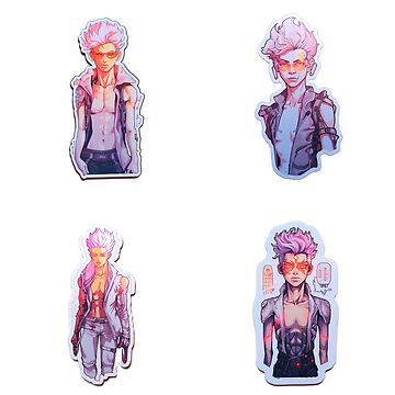 "Cyberpunk Mini-Sticker Pack" Sticker for Sale by ryansplan | Redbubble