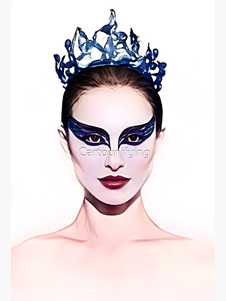 "Cartoonified - Black Swan" Sticker for Sale by Cartoonifying | Redbubble