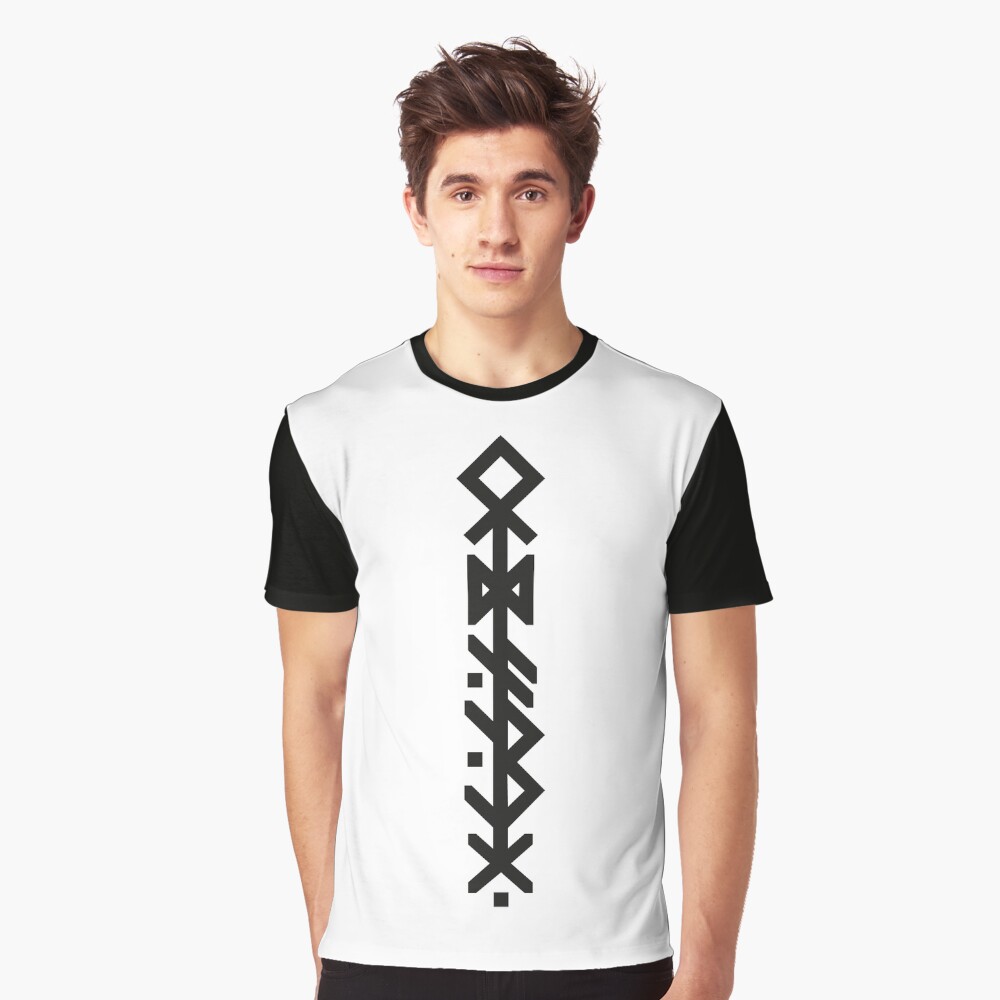 "ODIN'S SPEAR - Black Bind Rune Design" Poster for Sale by DAKAstudio ...