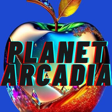 "Planet Arcadia" Sticker for Sale by wakycreator | Redbubble