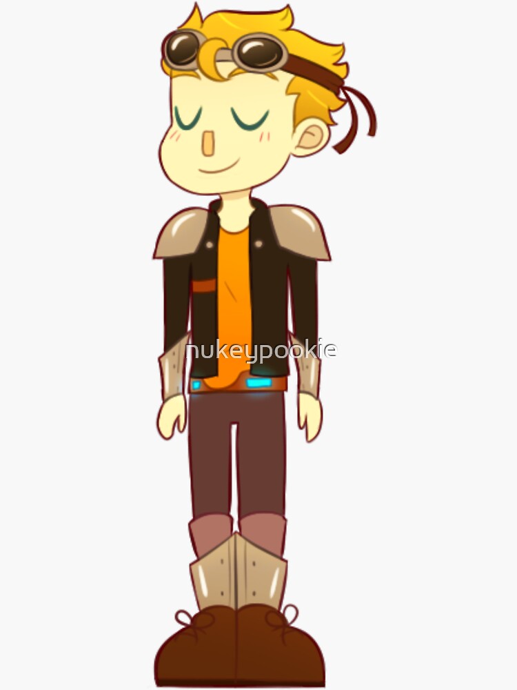 "MCSM Lukas" Sticker by nukeypookie | Redbubble