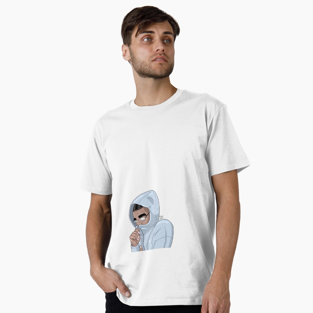 "Drake blue nike tech" Sticker by RubenGaldona | Redbubble