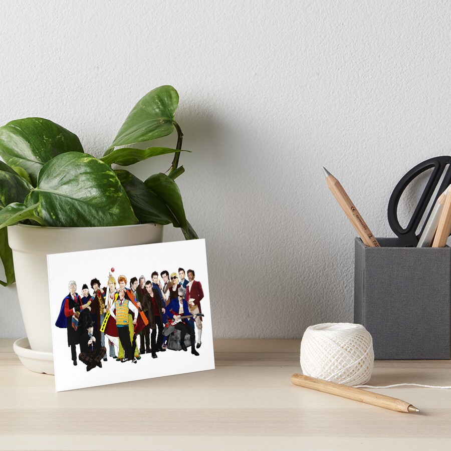 "The 16 Doctors" Poster for Sale by ChrisOfFenric | Redbubble