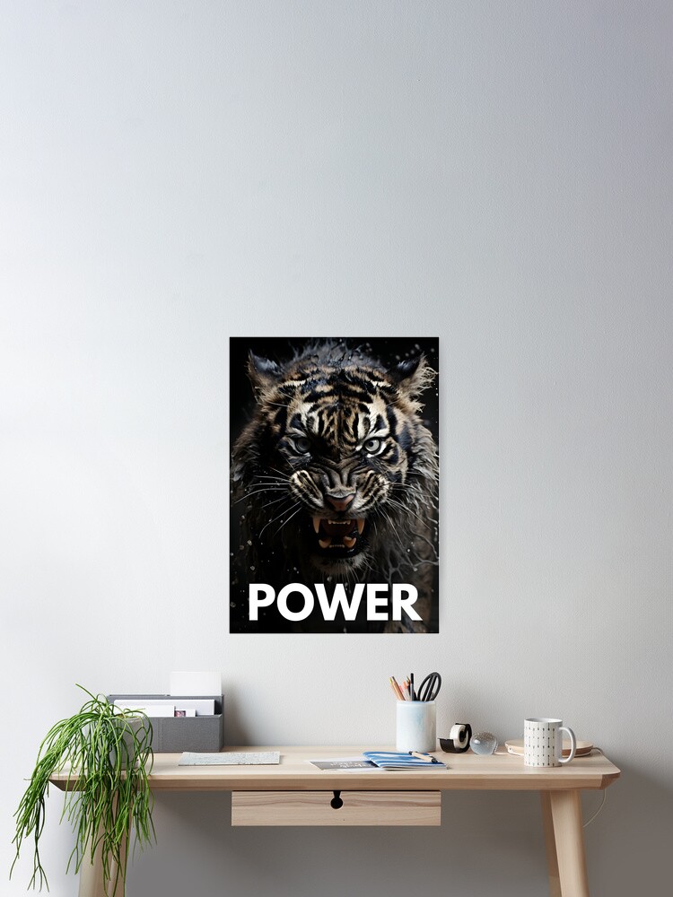 "Unleash Your Power: Fitness Motivation Series - Art Print 02" Poster ...