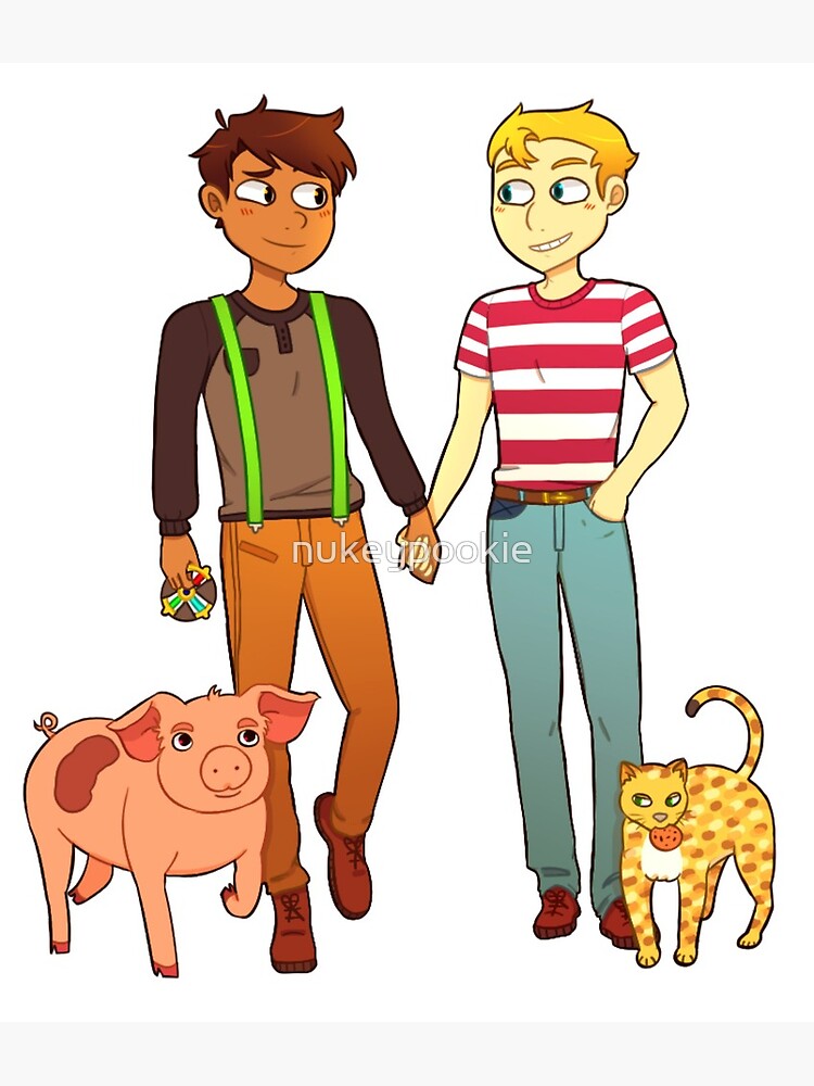 "MCSM Reuben Jesse Lukas Dewey" Art Print by nukeypookie | Redbubble